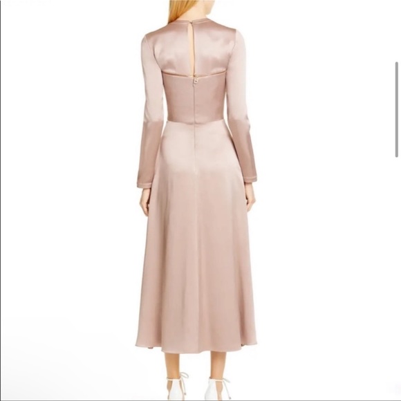 Brandon Maxwell | Dresses | Brandon Maxwell Zipper Silk Dress 4 | Poshmark